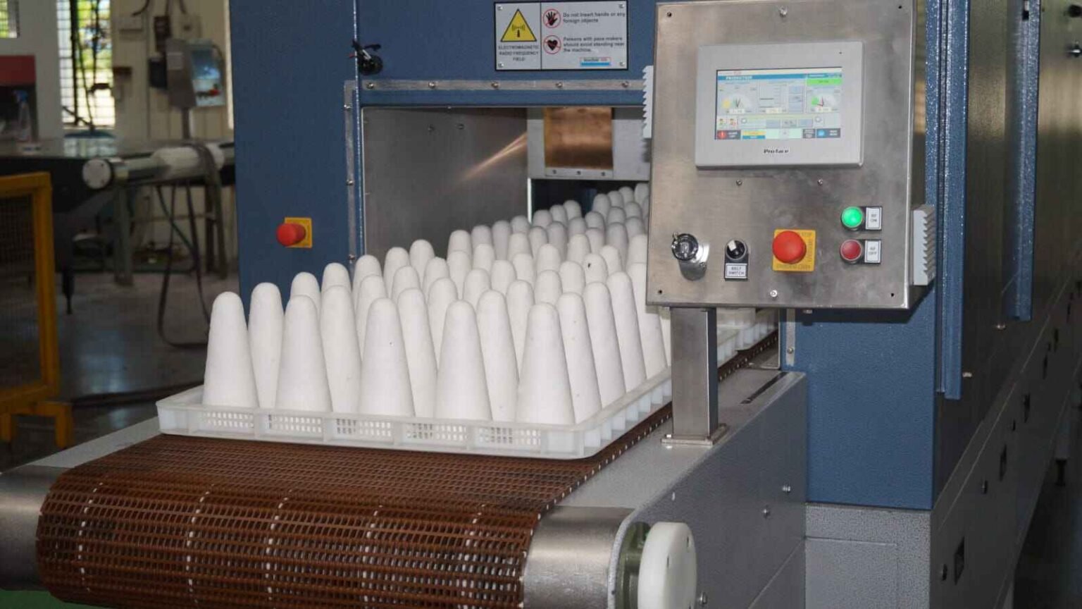 Strayfield’s RF Dryers in USA for Drying Ceramic Fiber Boards ...